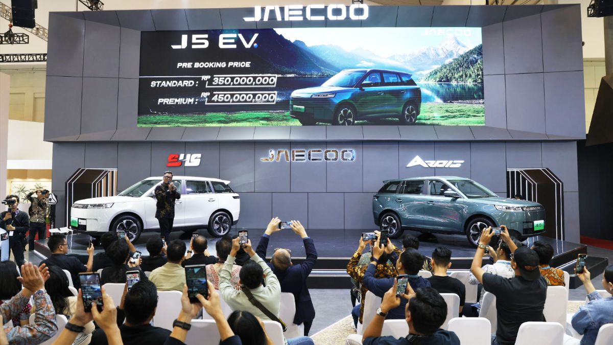 JAECOO Luncurkan J5 EV di GIIAS 2025, Harga pre-booking Mulai Rp350 juta
